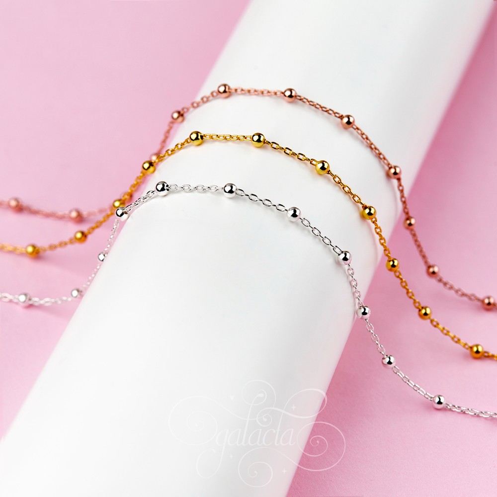 Galaxy chain for breastmilk pendant